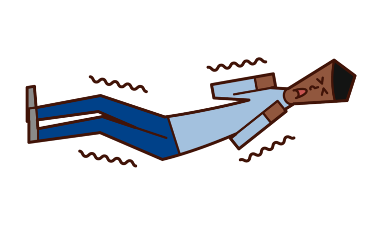 Illustration of epilepsy and convulsions (man) – Free illustrations ...