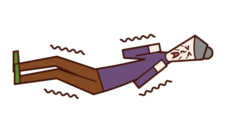 Illustration of epilepsy and convulsions (grandmother) – Free ...